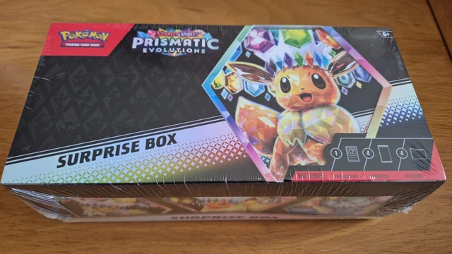 POKÉMON TCG: SCARLET & Violet-Prismatic Evolutions Surprise Box EUR 57,43 - PicClick IT