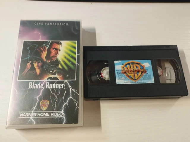 BLADE RUNNER RIDLEY Scott Harrison Ford Rutger Hauer VHS Tape Spanish £ ...