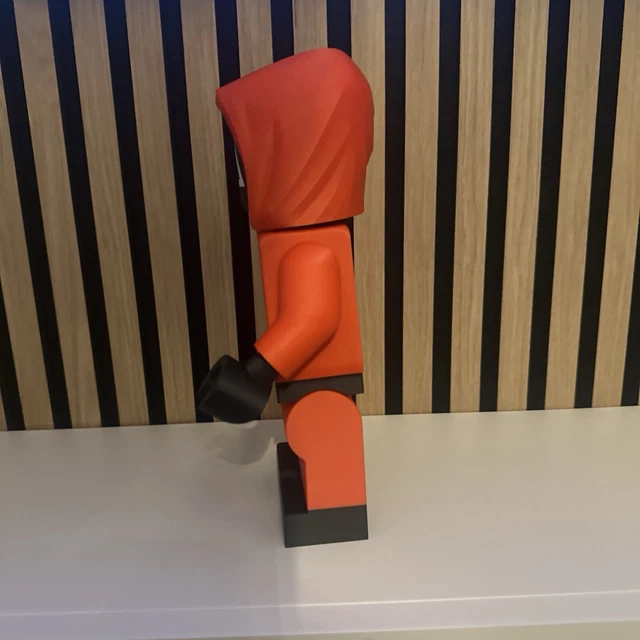 SQUID GAME GUARD - 3D printed 9" Lego inspired XL Mini Figure £26.68 ...