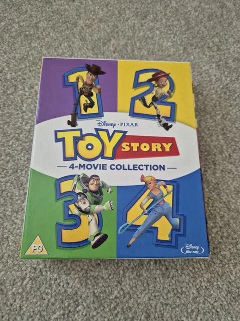 TOY STORY: 4-MOVIE Collection Blu-ray (2019) John Lasseter, Cooley (DIR ...