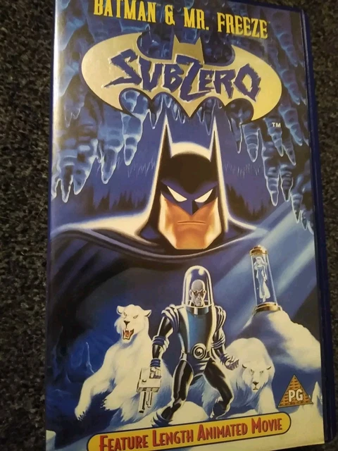 BATMAN & MR FREEZE. VIDEO VHS. "SUB ZERO". Batman. Robin. Batgirl. £1. ...