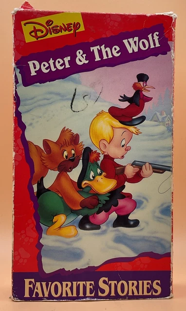 PETER AND THE Wolf Walt Disney Favorite Stories VHS **Buy 2 Get 1 Free ...