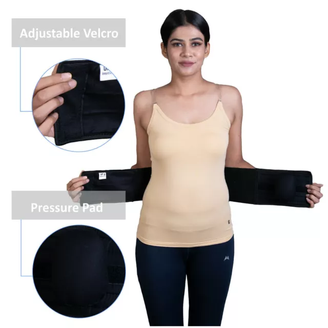 Abdominal Navel Hernia Support Brace Binder Umbilical Hernia Belt For