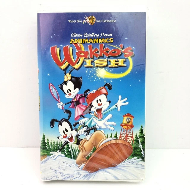 WARNER BROS ANIMANIACS Wakkos Wish Clamshell VHS EUR 5,83 - PicClick FR
