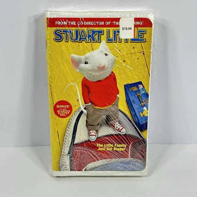STUART LITTLE VHS Movie 2000 Clamshell Case Closed Captioned Sealed NEW ...