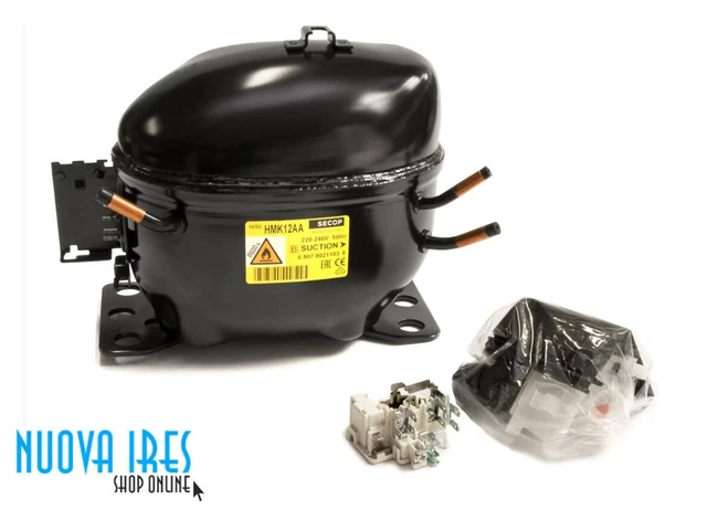 REFRIGERATOR ENGINE COMPRESSOR HMK12AA SECOP ACC GAS FRIDGE R600A R600 ...