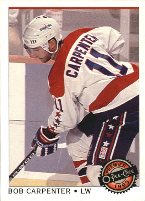 1992-93 OPC PREMIER #78 Bob Carpenter EUR 1,09 - PicClick FR