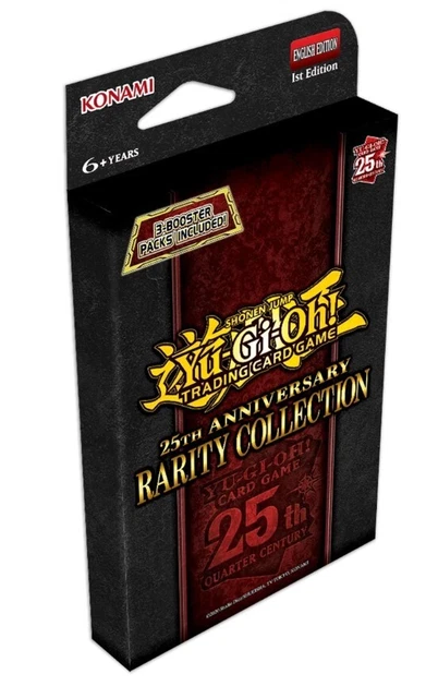 YU-GI-OH! TRADING CARDS 25th Anniversary Rarity Collection 3-Pack Tuckboxes EUR 20,15 - PicClick IT