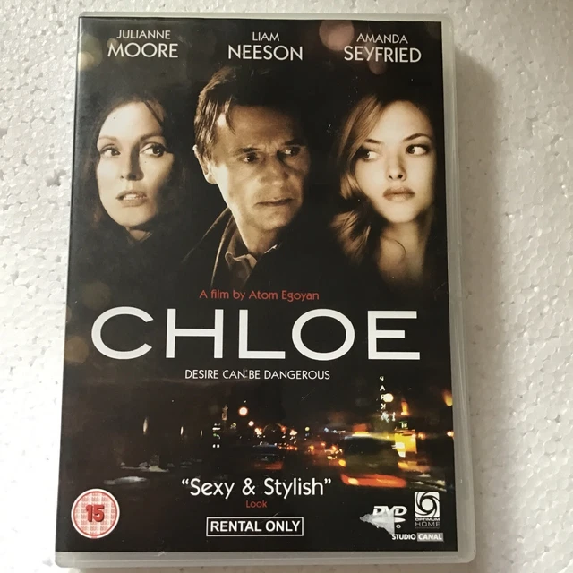 CHLOE DVD WITH Julianne Moore Liam Neeson Amanda Seyfried AA DVD 19 £2. ...