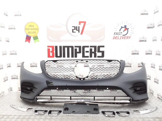 MERCEDES BENZ GLC Amg W253 X253 C253 2015-2018 Complete Front Bumper ...