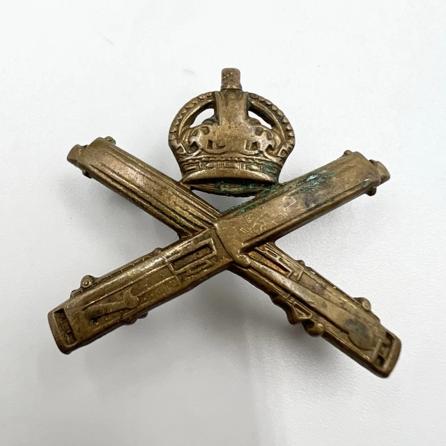 GENUINE WW1 MACHINE Gun Corps Collar Badge £12.00 - PicClick UK