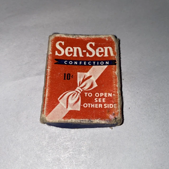 VINTAGE SEN-SEN CONFECTION Breath Mints Box - Empty $0.99 - PicClick