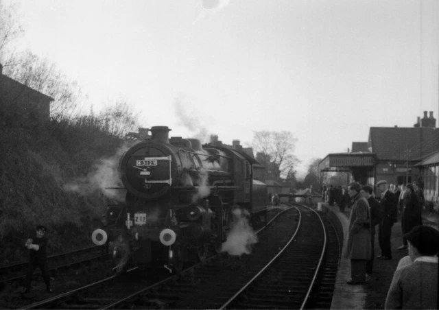 PHOTO LMS 43129 At Rothbury Railway Station 9Th Nov 1963 £2.00 ...