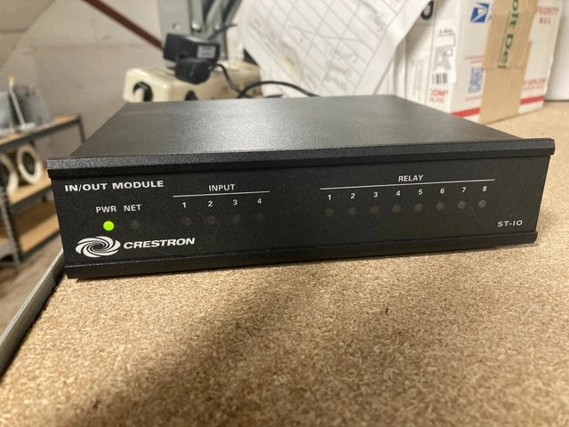 CRESTRON ST-10 - Cresnet Module with 8 Relays and 4 Analog/Digital ...