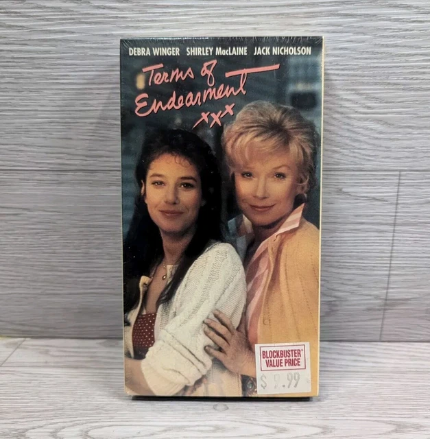 TERMS OF ENDEARMENT VHS Movie Paramount Watermark 1983 Jack Nicholson New Sealed £2.78 - PicClick UK