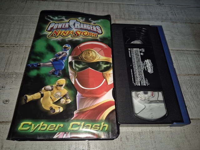 POWER RANGERS: NINJA Storm - Cyber Clash (VHS, 2003) $20.25 - PicClick CA