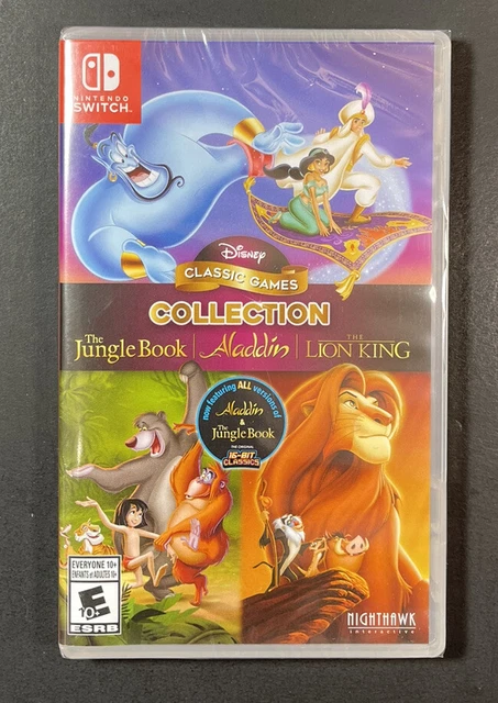 DISNEY CLASSIC GAMES Collection [ Jungle Book Aladdin Lion King ...