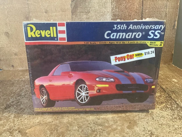 REVELL 35TH ANNIVERSARY Chevy Camaro SS #85-2380 1/25 Scale Model Kit ...
