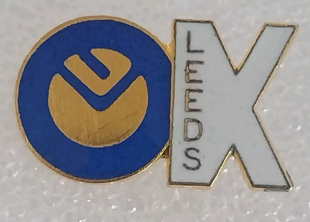 RARE VINTAGE OLD Original 1970's Leeds United OK Coffer Enamel Pin ...