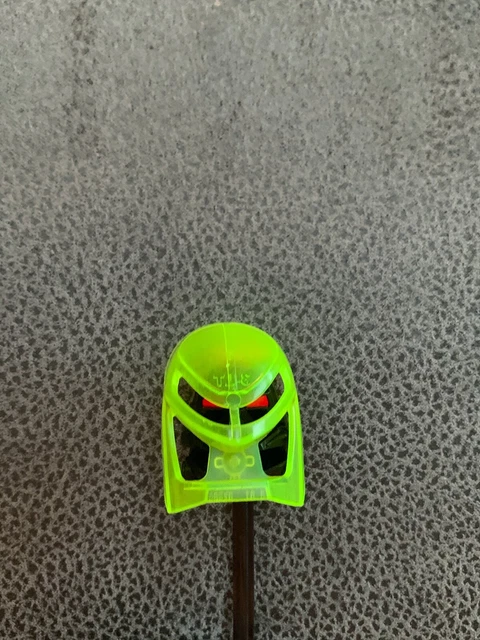 RARE LEGO BIONICLE Trans-Neon Green Mask Miru (32565) £9.50 - PicClick UK