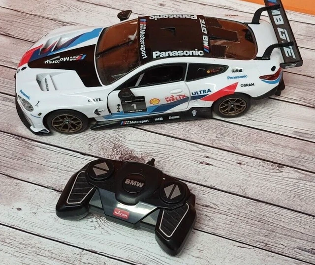 GENUINE BMW M8 GTE RC Remote Control Car Model Kit Toy 1:18 Scale ...
