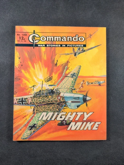 COMMANDO COMIC ISSUE Number 1355 Mighty Mike £4.45 - PicClick UK