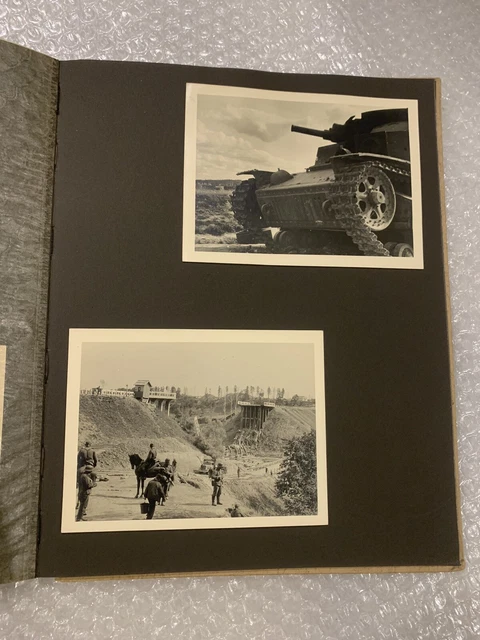 WW2 GERMAN PHOTOGRAPH Album Panzer III Tank Wehrmacht Army Photo ...