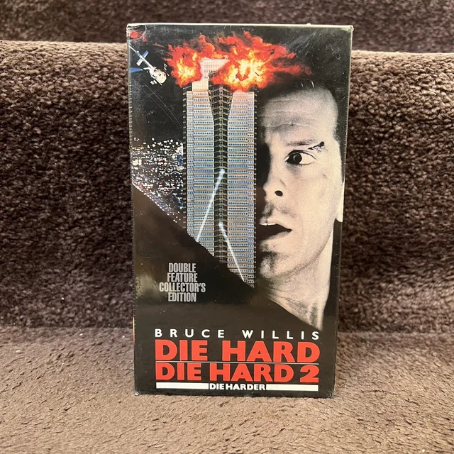 DIE HARD DIE Hard 2 Die Harder VHS Double Feature Collector's Edition ...