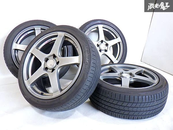 JDM SSR GTV01 18 inch 7.5J +53 PCD114.3 5H 5 hole wheel 4wheels set SE No Tires EUR 2.158,28 ...