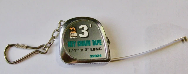 SPRING-LOADED TAPE MEASURE 3 feey with belt loop $3.00 - PicClick