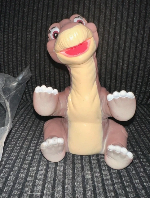 THE LAND BEFORE Time Littlefoot Dinosaur Hand Puppet 1988 Vintage ...