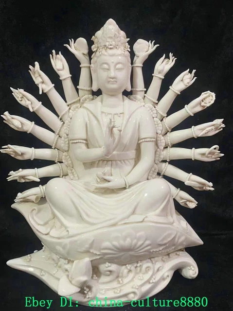 14 &DEIZEN PORCELAINE mille bras Guanyin Guanyin image EUR 876,00 - PicClick FR