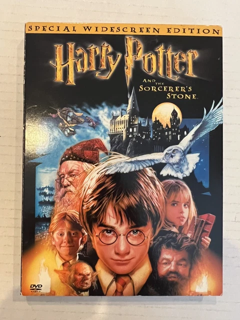 HARRY POTTER AND the Sorcerers Stone (DVD, 2002, 2-Disc Set, Widescreen ...