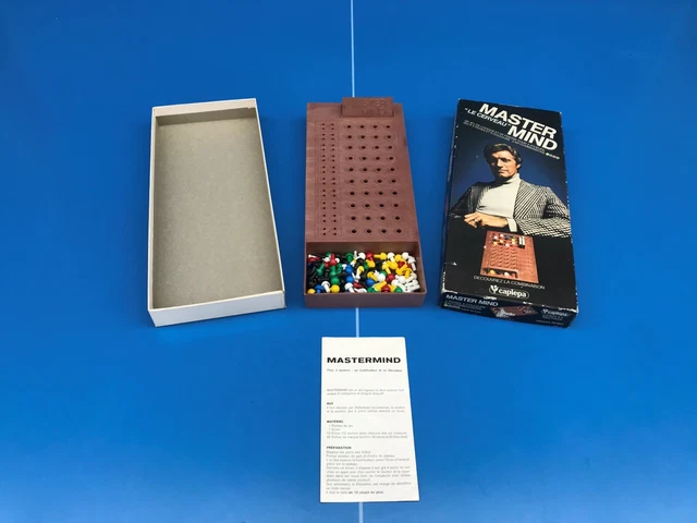 ANCIEN JEU DE Société Super Mastermind Master Mind Le Cerveau Capiepa ...