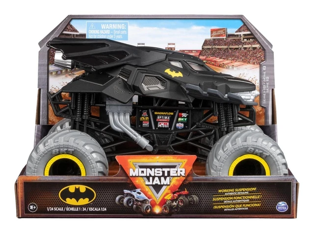MONSTER JAM 1:24 Batman Batmobile Monster Truck - NEW £16.99 - PicClick UK