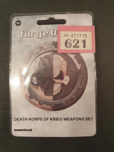 DEATH KORPS OF Krieg Weapons Set - Astra Militarum - Warhammer 40k £45. ...