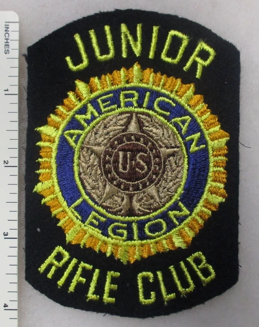 VINTAGE AMERICAN LEGION JUNIOR RIFLE CLUB PATCH $8.96 - PicClick