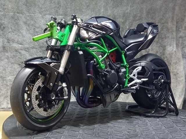 KIT MODÈLE MONMODEL 1/9 Kawasaki Ninja H2R édition normale du Japon ...