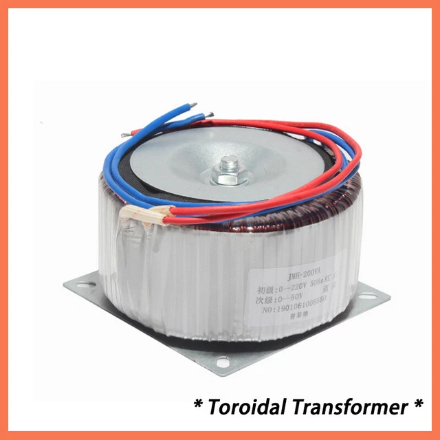 TOROIDAL TRANSFORMER POWER Transformer Dual Primary 200W 400W 600W 800W ...