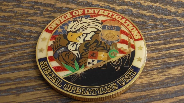 ICE IMMIGRATION & Customs Enforcement Special Operations Unit Challenge ...