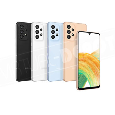 SAMSUNG GALAXY A33 5G 128GB SM-A336M/DSN Factory Unlocked 6.4" 6GB RAM ...