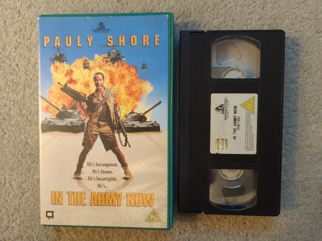 IN THE ARMY Now VHS Video Big Box Ex Rental EUR 11,67 - PicClick IT