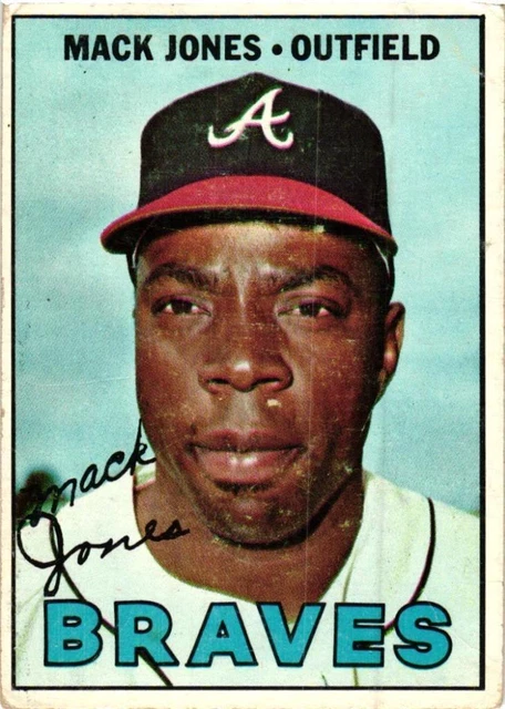MACK JONES 1967 Topps #435 LIVRAISON GRATUITE B13R4S1P1 EUR 2,18 ...