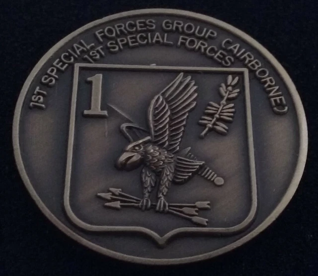 VINTAGE 1ST SPECIAL Forces Group Airborne SOCOM Operations USASOC ...