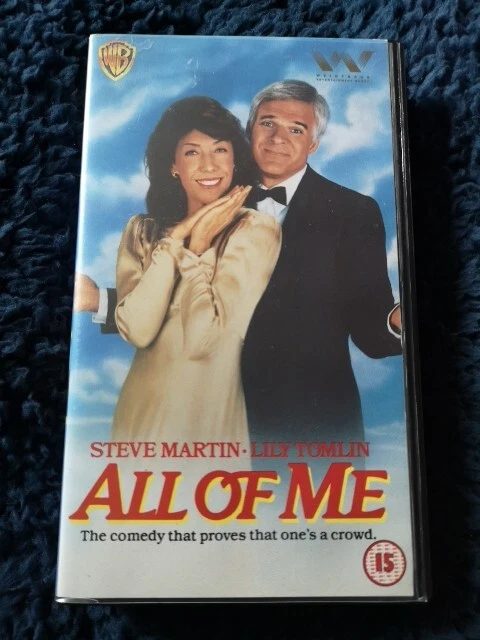 ALL OF ME VHS Steve Martin, Lilly Tomlin Weintraub £1.99 - PicClick UK