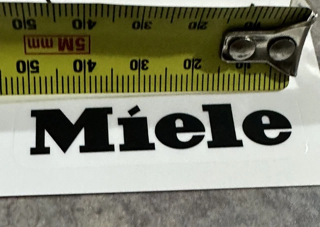 MIELE OVEN LOGO Sticker Decal., $15.00 - PicClick AU