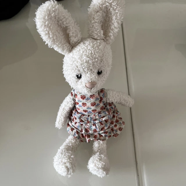 JELLYCAT POSY ROSIE Bunny Soft Toy. Retired. Rabbit in dress £29.99 ...