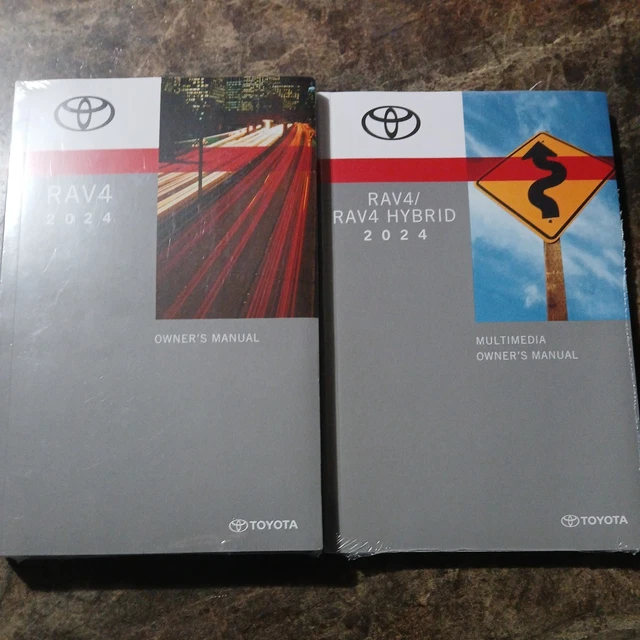 2024 TOYOTA RAV4 Owner’s Manual - Complete Set Rav 4 $77.29 - PicClick CA