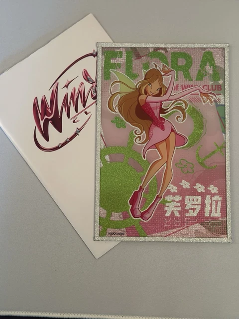 CARTE WINX AR Flora Card flora Winx Club TCG Trading Card EUR 29,99 ...