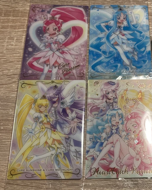 HEART CATCH PRETTY cure Wafer Card Set precure glitter force £16.00 ...